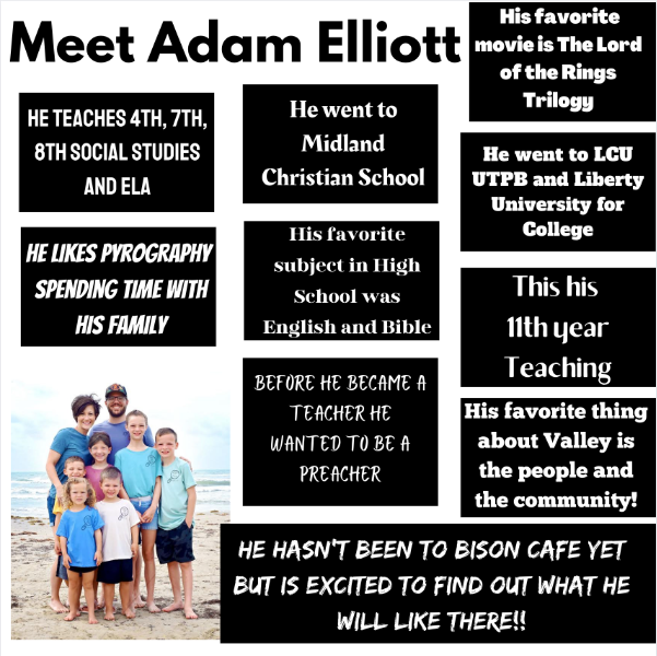 Turkey-Quitaque ISD - Adam Elliott---Elem & JH Reading, Social Studies